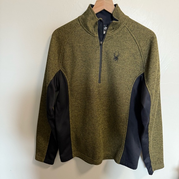 Spyder | Shirts | Spyder Mens Outbound 2 Zip Midweight Pullover Core ...